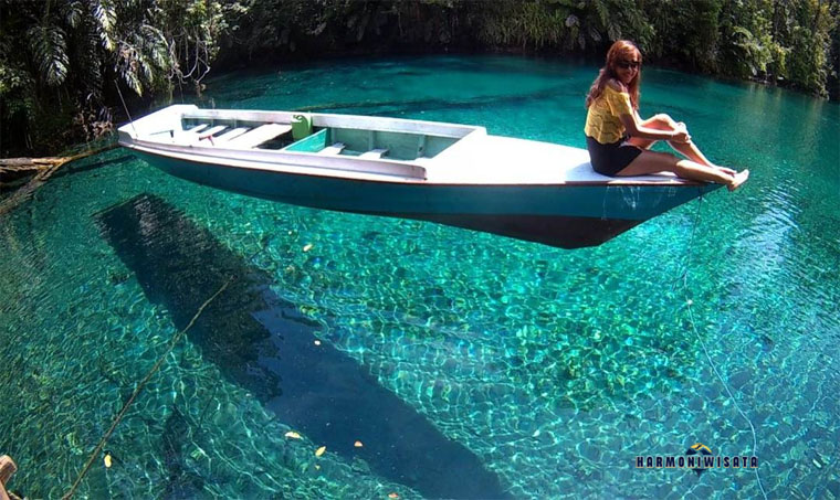 Danau Labuan Cermin, Pesona Dua Rasa di Kalimantan Timur